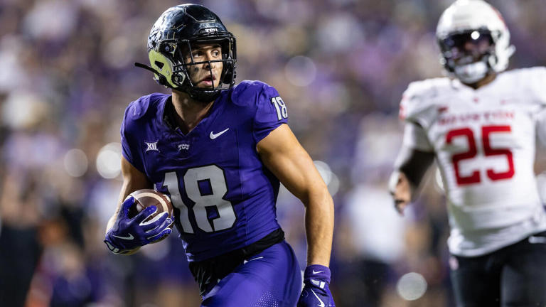 2025 NFL Draft: Raiders select TCU WR Jack Bech in second round months ...