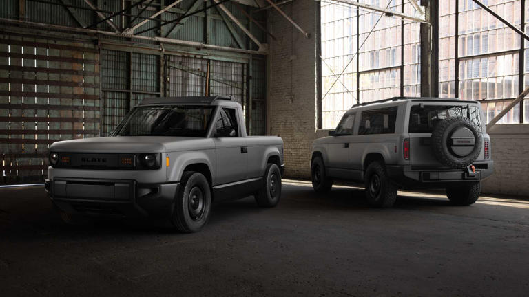 Carvana in Slate Auto's $25,000 electric pickup truck