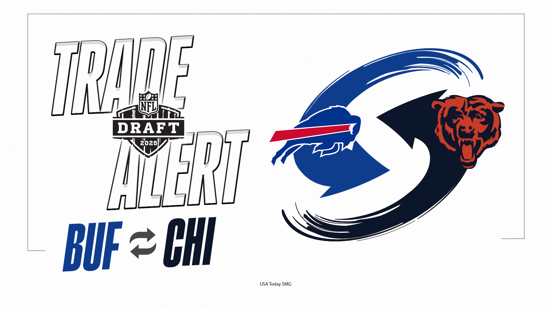 2025 Bears draft trade tracker: Trade details, remaining picks