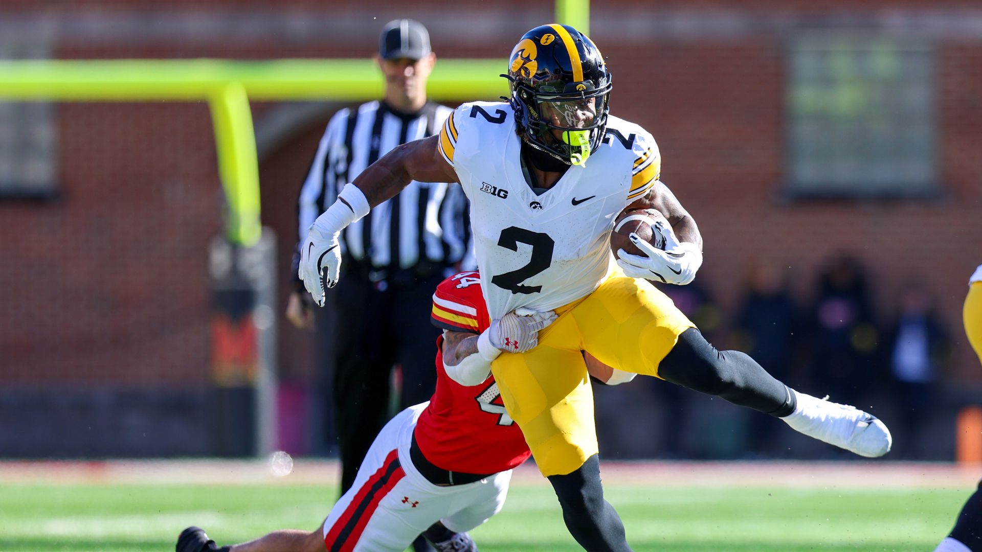 Steelers draft running Iowa running back Kaleb Johnson