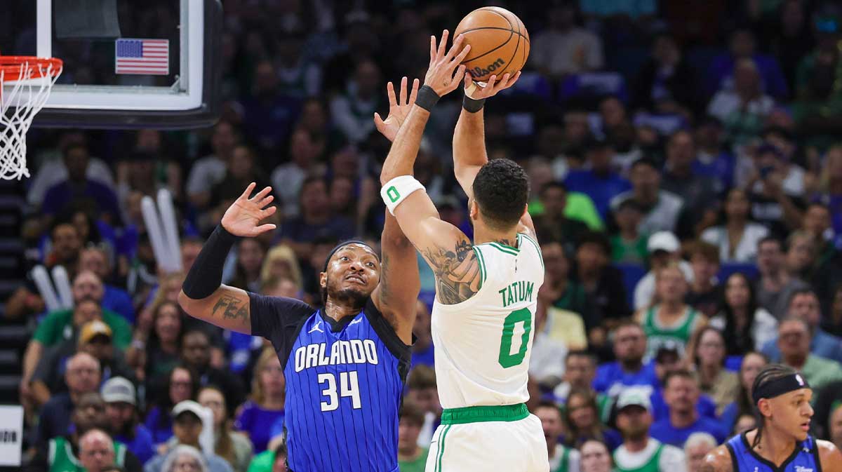 Celtics’ Jayson Tatum is all the way back with 1st-half heater vs. Magic
