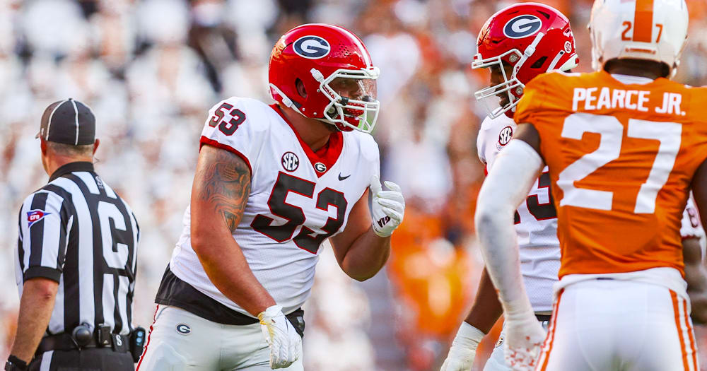 2025 NFL Draft: Georgia OL Dylan Fairchild chosen by Cincinnati in ...