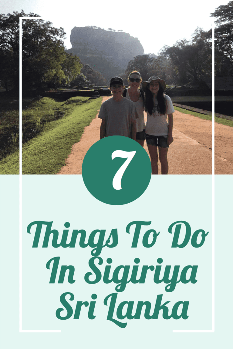 7 Things To Do In Sigiriya Sri Lanka
