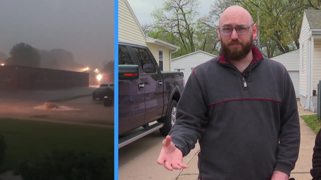 Floodwaters hit a neighborhood near 48th and Center, frustrating ...