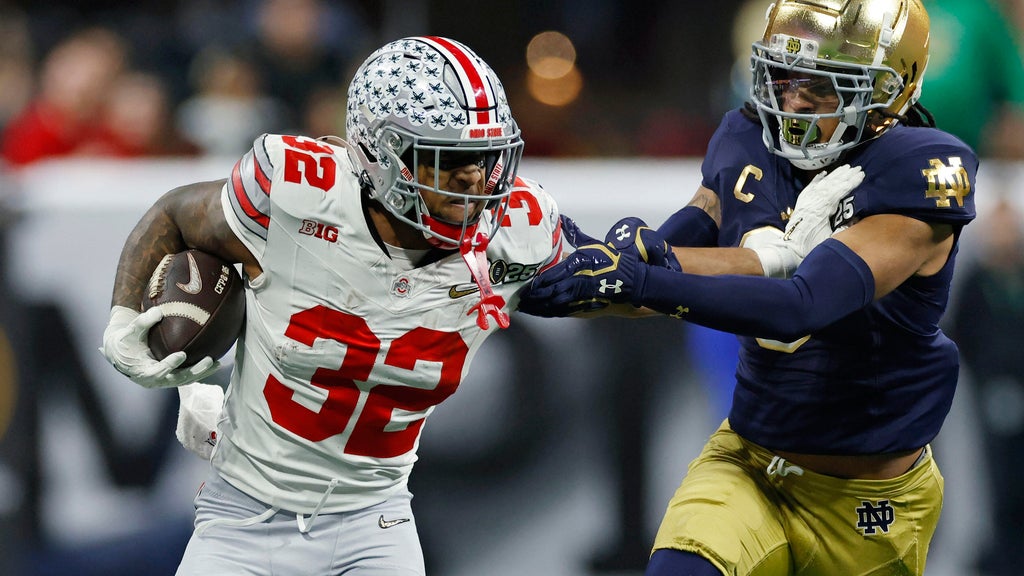 Who is TreVeyon Henderson, the pass-catching running back drafted by ...