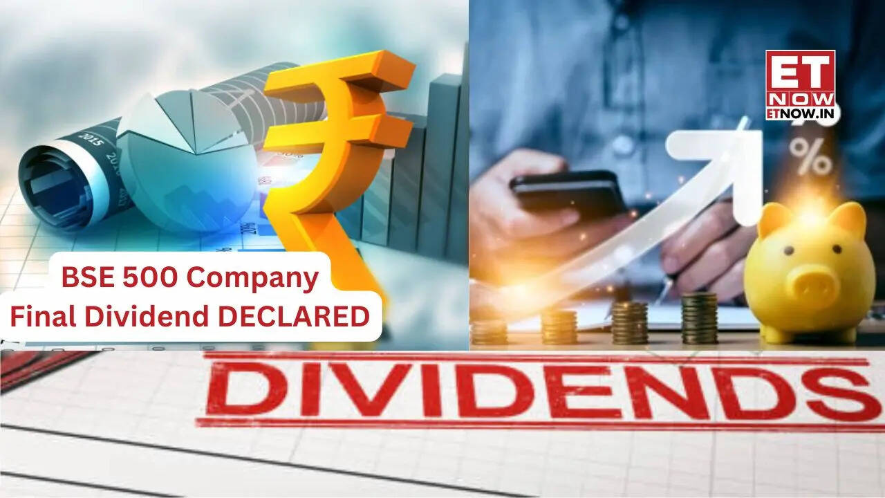 BSE 500 company: Final dividend DECLARED - 60% payout announced on Rs ...