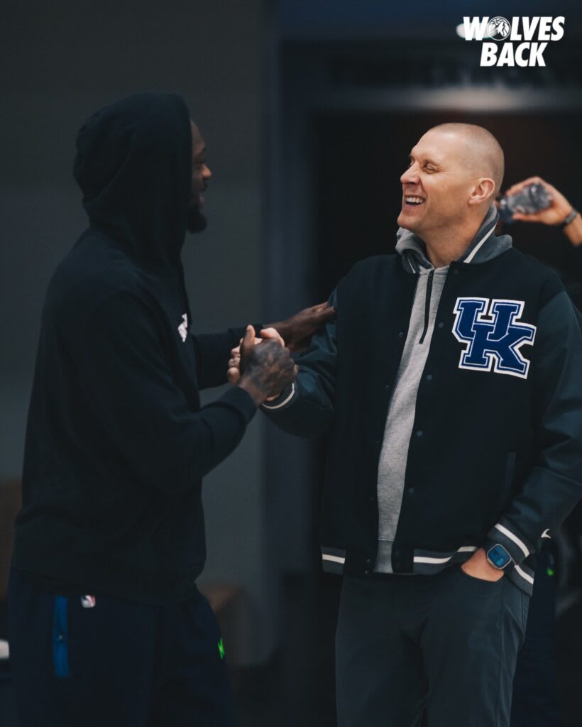 Mark Pope caught up with Rob Dillingham (who has a “shifty” new logo ...