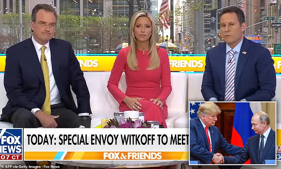 Fox & Friends star criticizes Trump over Putin