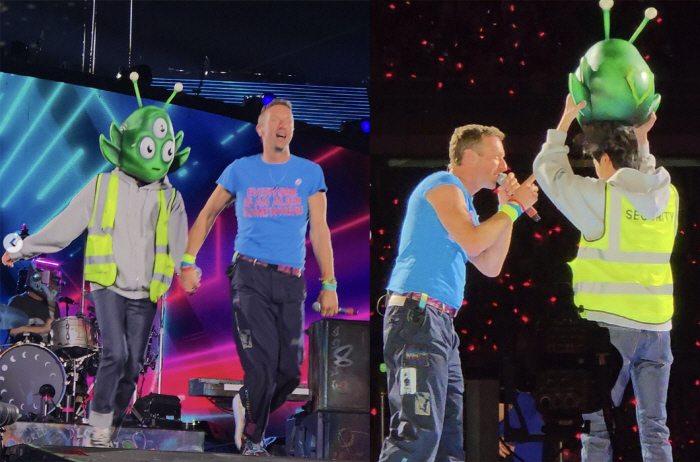 BTS Jin, Alien Transformation, Dropped Out Clothes...Coldplay's last ...