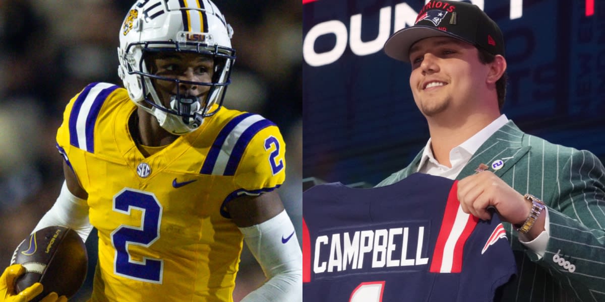Will Campbell honors late LSU teammate Kyren Lacy at 2025 NFL Draft