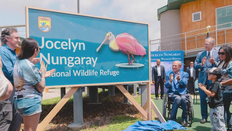 Wildlife refuge officially renamed to honor Jocelyn Nungaray Wildlife refuge officially renamed to honor Jocelyn Nungaray