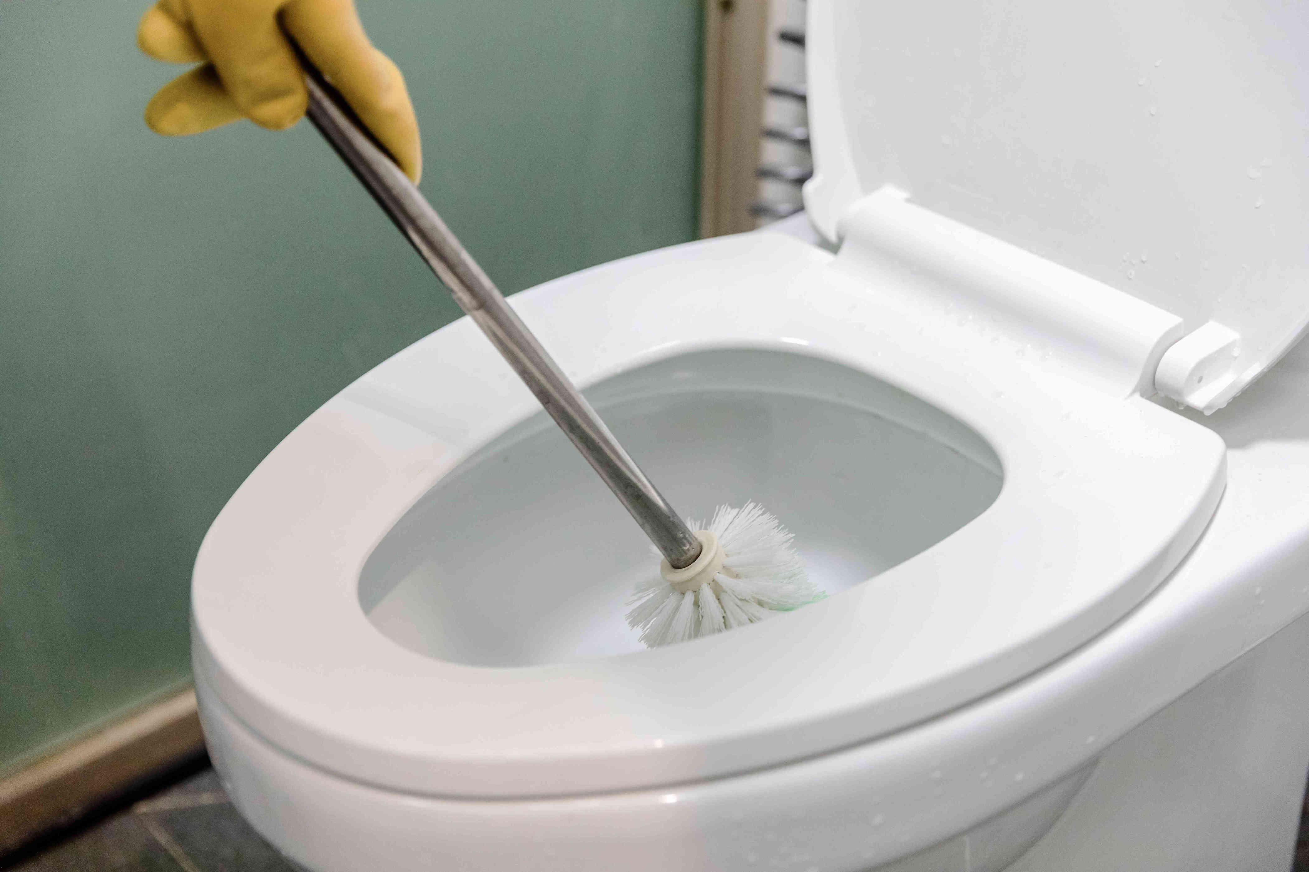 How To Remove Unsightly Hard Water Stains From A Toilet