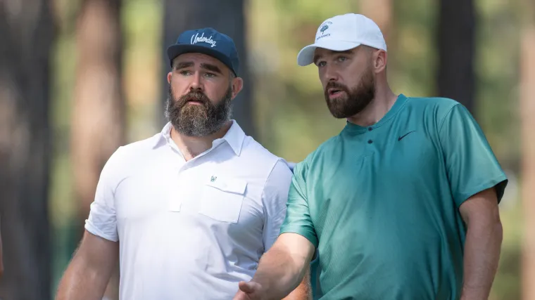 Jason Kelce revamps clothing line while poking fun at Travis' fashion ...
