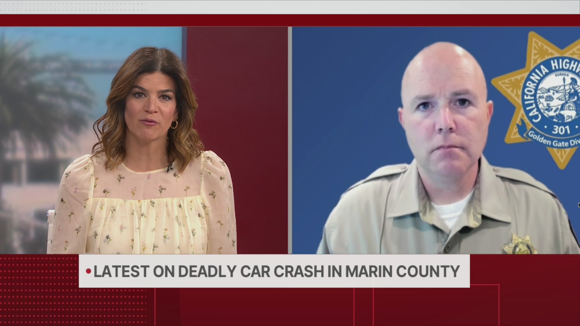CHP officer gives update on deadly Marin County crash
