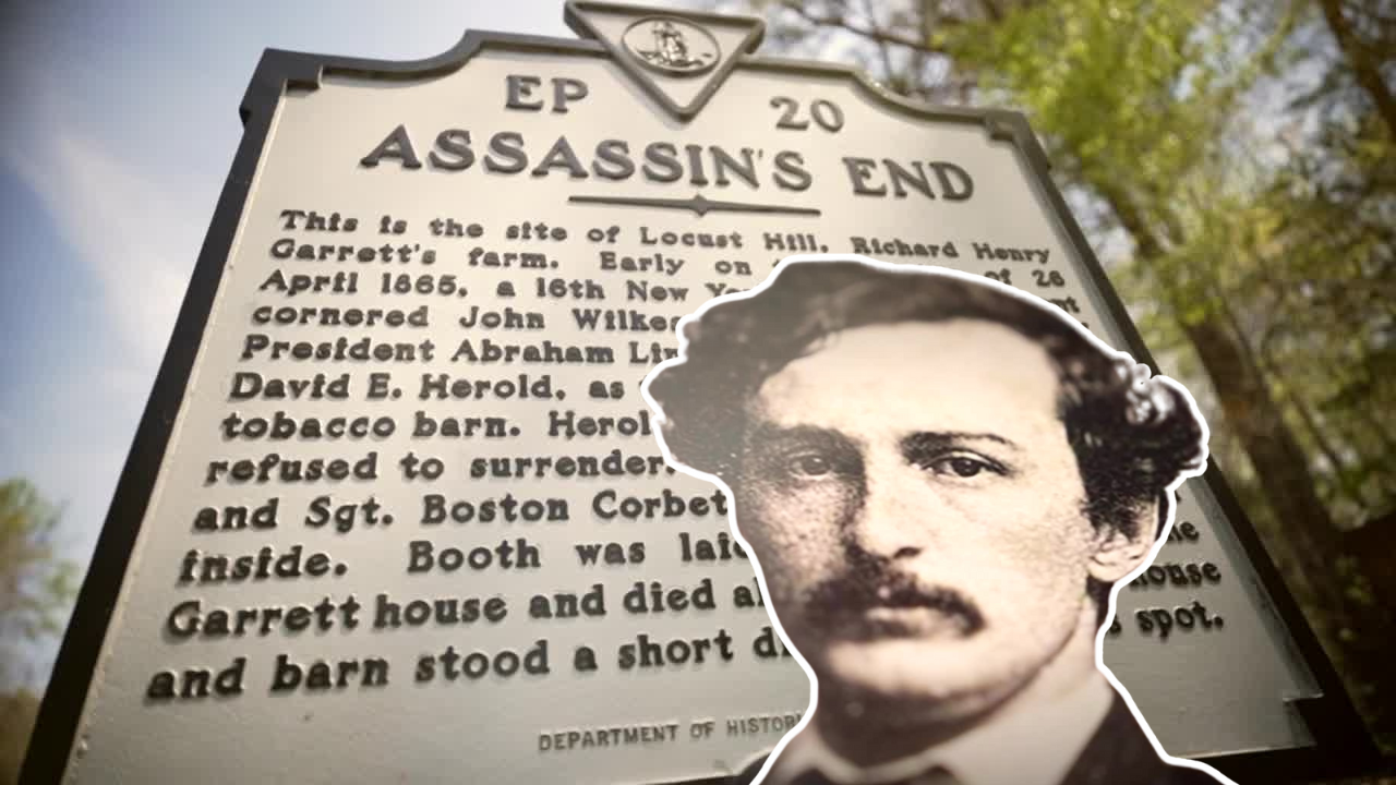 John Wilkes Booth's final days: Lincoln's assassin met his end in rural ...