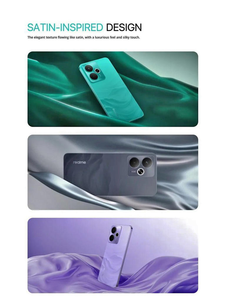 realme เปิดตัวรุ่นกลาง 14T: จอ AMOLED, แบตฯ ใหญ่, บอดีบางเบา, ราคา ...