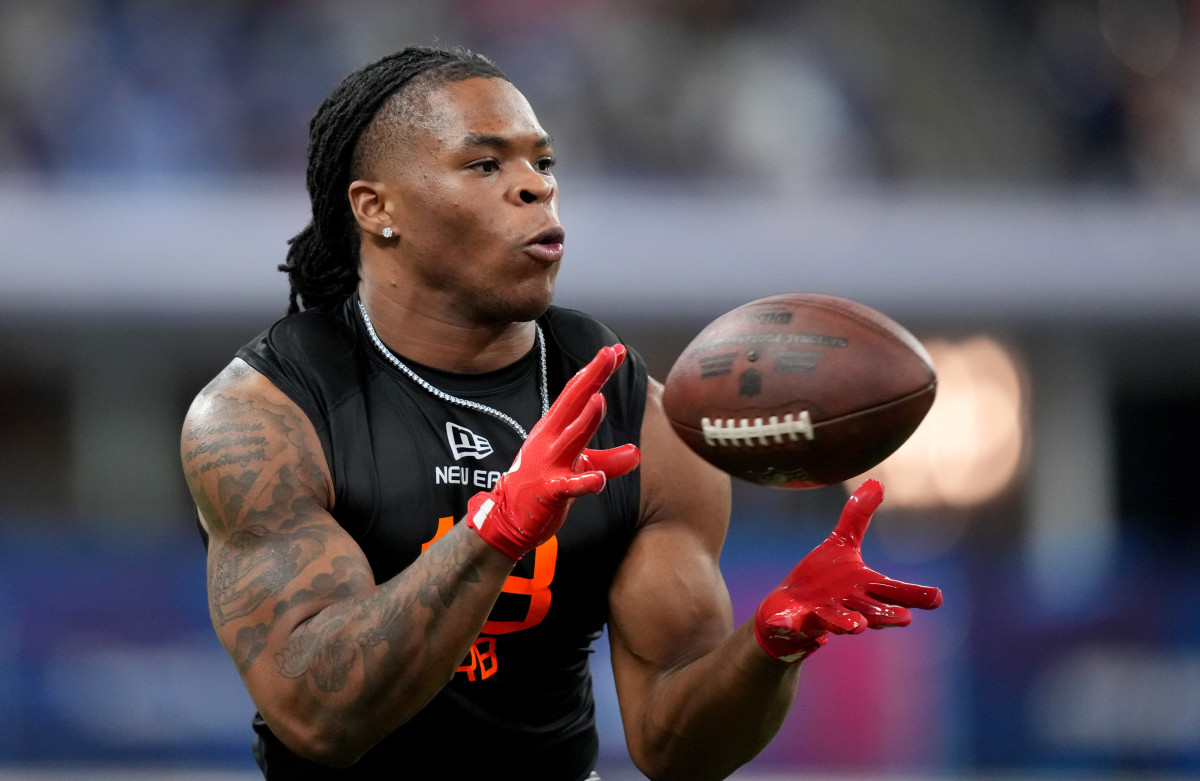 Cleveland Browns rookie running back Quinshon Judkins looks solid in a ...