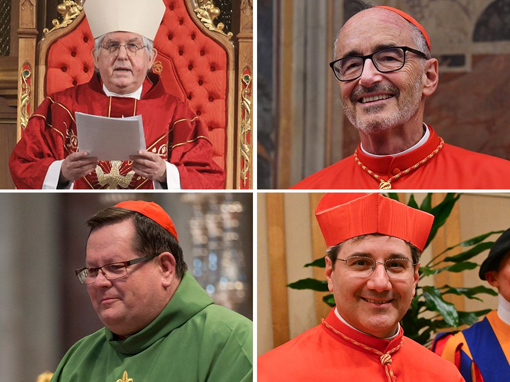 Here are the four Canadian cardinals who will help elect the next pope