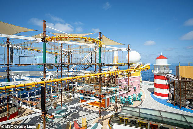 I tested out the world's first cruise ship swing - but it's not the ...