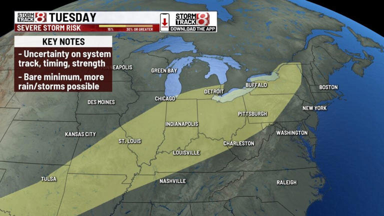 Clouds decrease today, warm up next week | Apr. 26, 2025