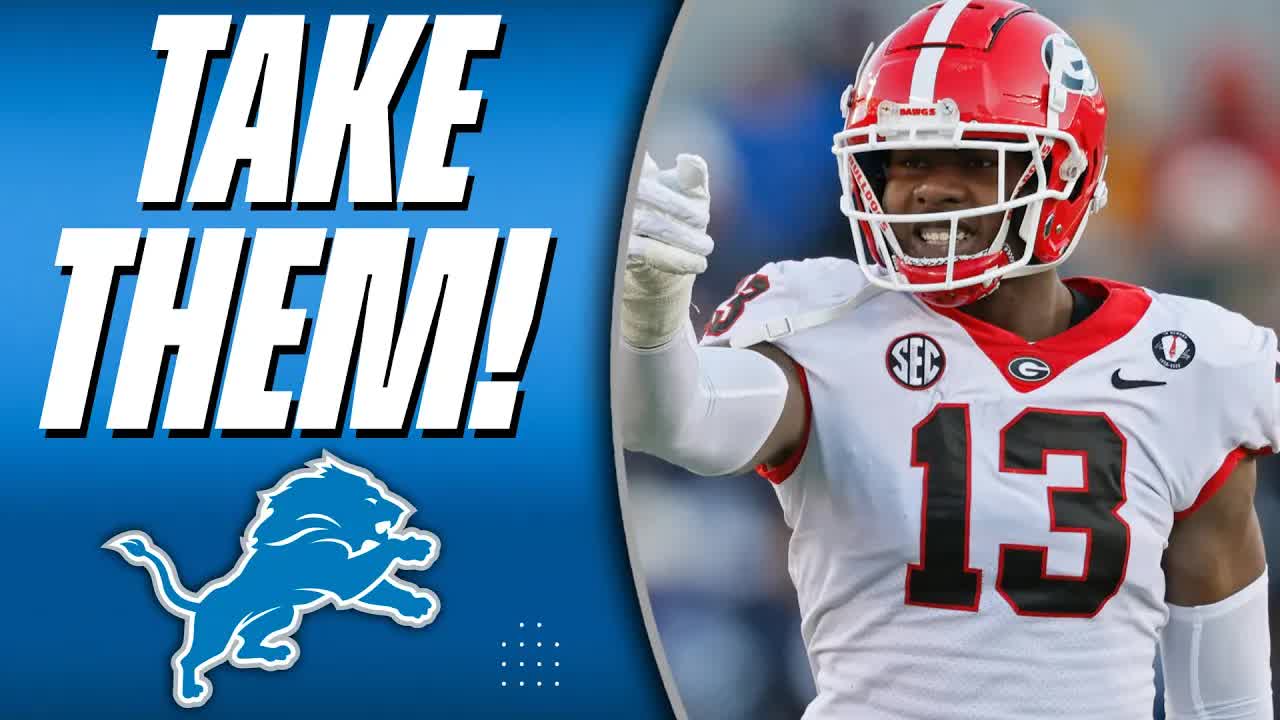 2024 NFL Draft: Detroit Lions Prospects - Edge Rushers & Wide Receivers
