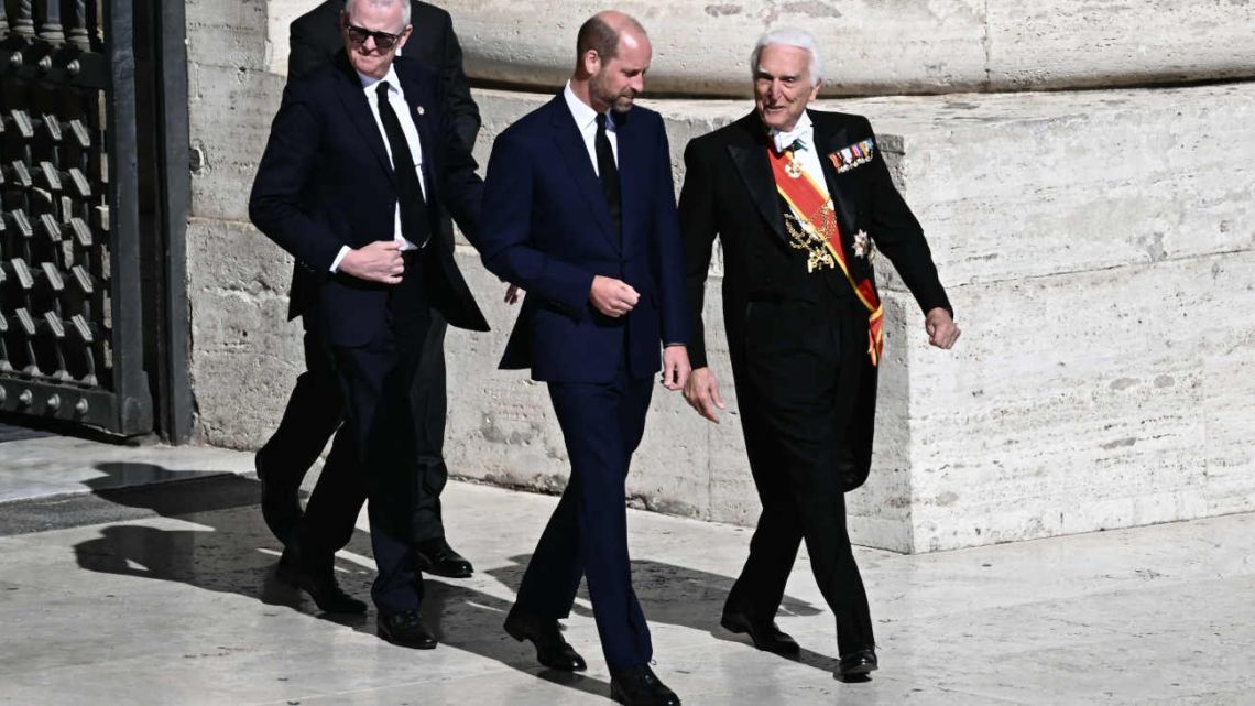 Reyes y príncipes del mundo presentes en Roma en el funeral del papa ...