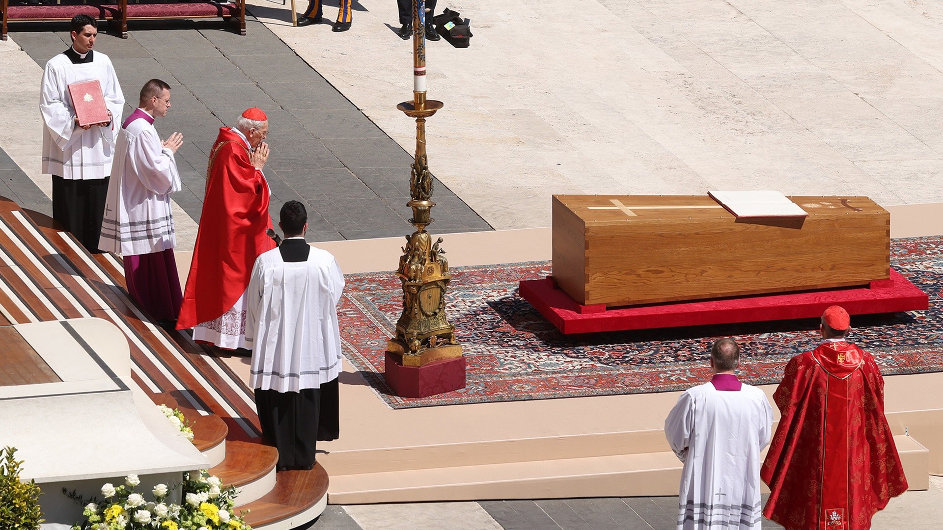 Hear the Litany of the Saints during Pope Francis’ funeral