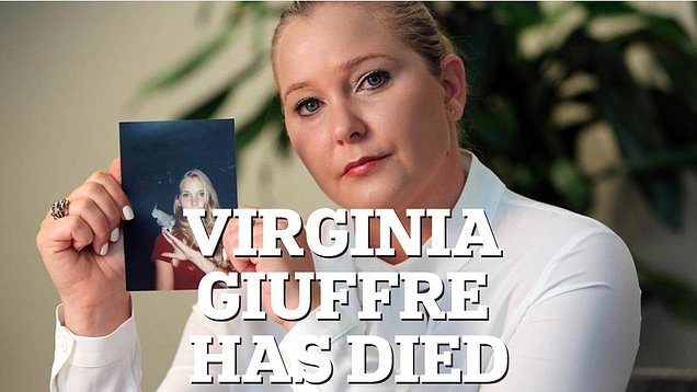 Virginia Giuffre has died by suicide at her farm in Australia