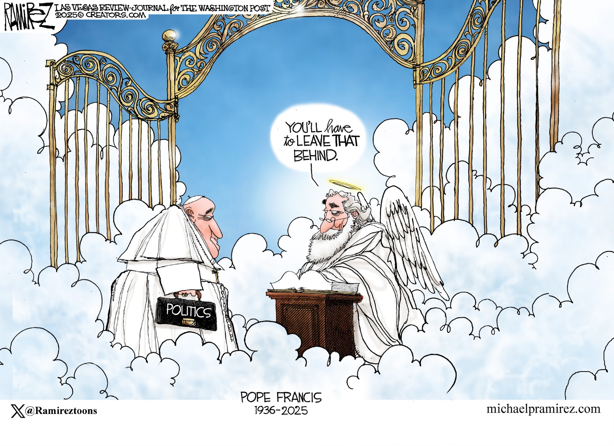 The Latest Cartoons From Michael Ramirez