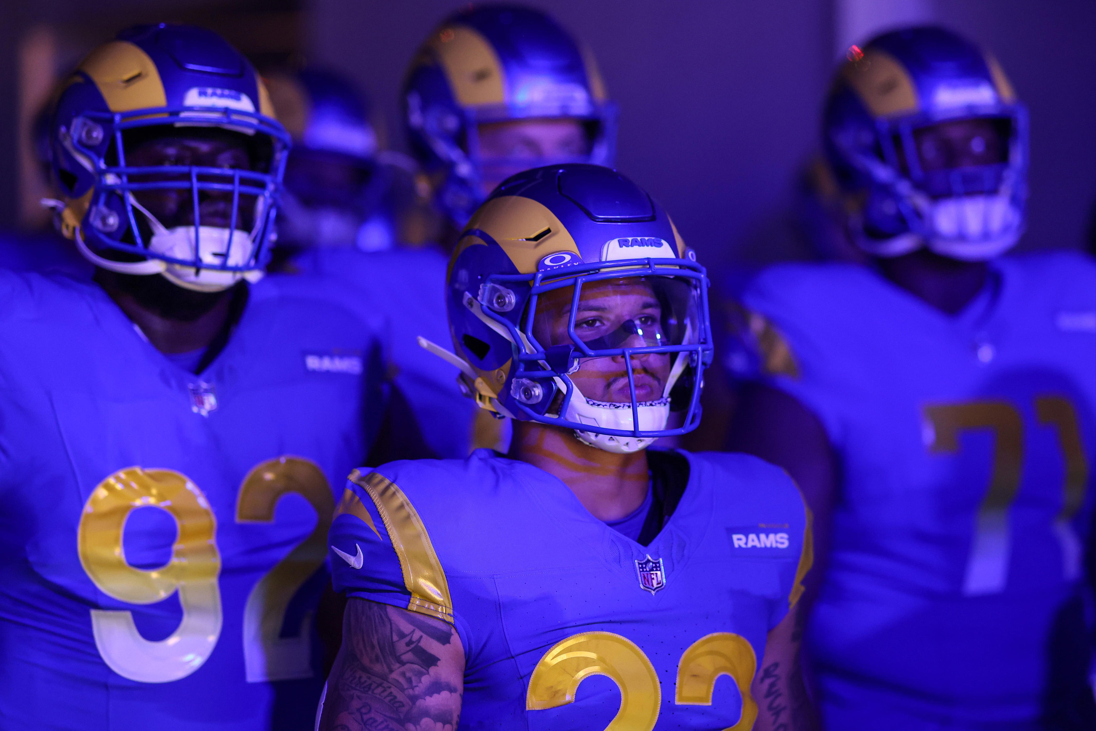 Look: The Rams just teased a new black alternate uniform for the ...