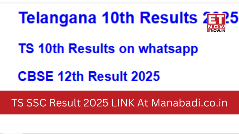 Manabadi.co.in TS SSC Result 2025 LINK: Steps to download TS SSC scorecard 2025 PDF