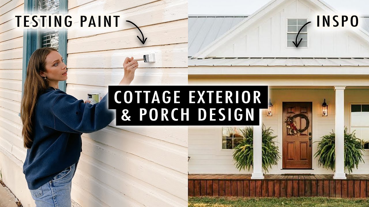 Designing exterior of historic cottage with paint testing tips