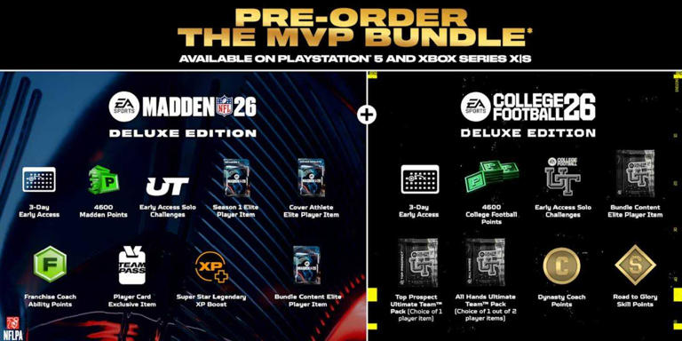 Madden 26 Pre-Order Bonuses, All Edition Differences, & Prices