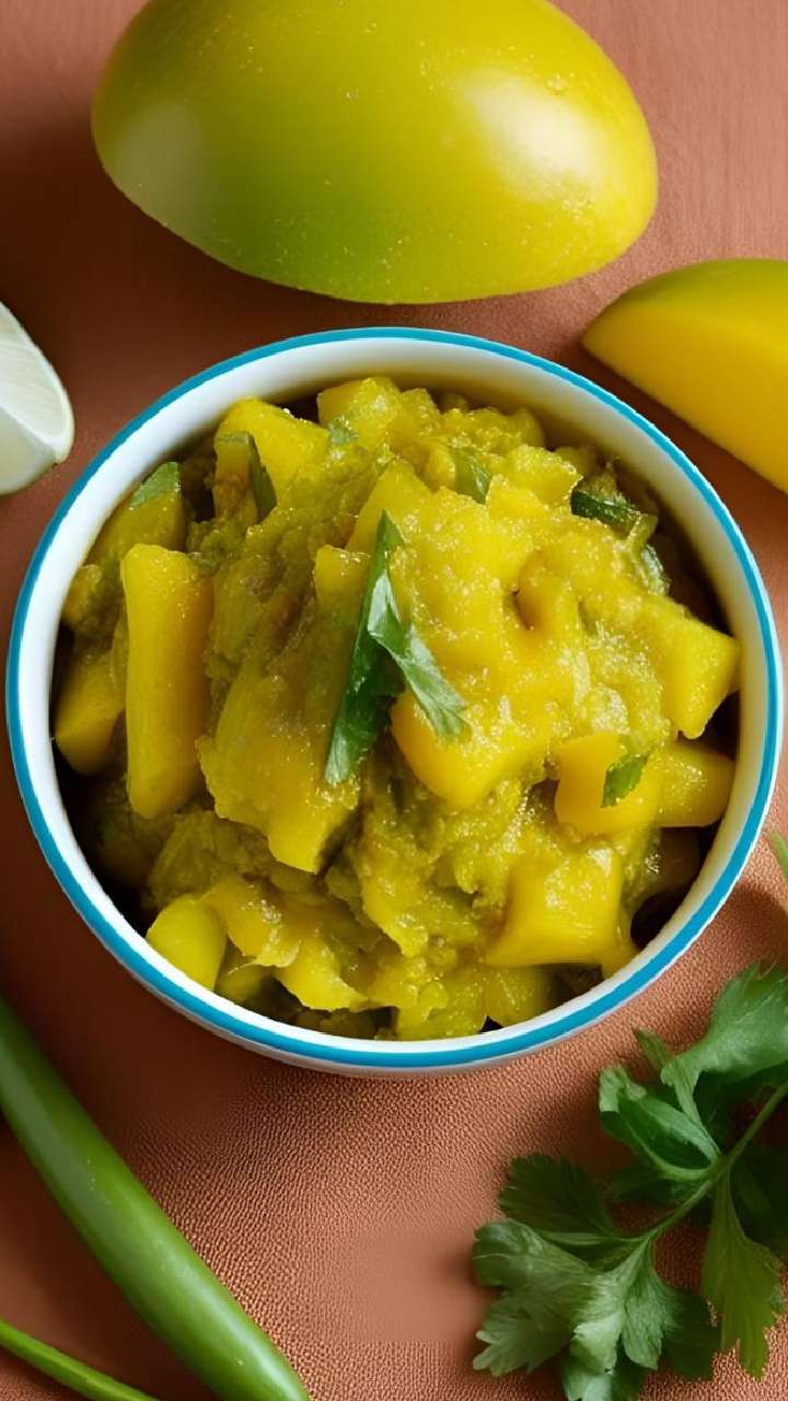 How To Make North Indian Style Raw Mango Sabzi At Home?