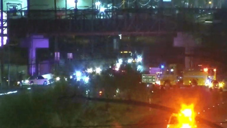 Crash blocks all lanes on northbound Boulder Highway near Dalhart Street