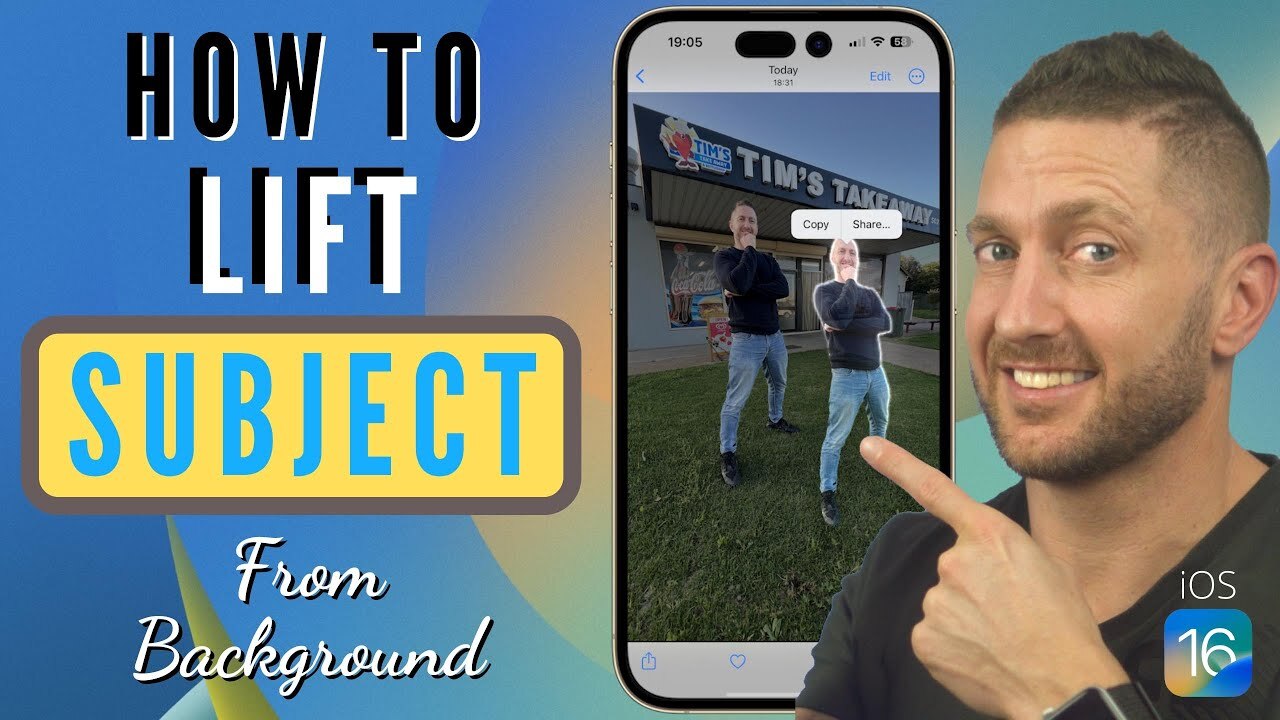 How to Lift Subject From iPhone Photo and Remove Background with Photo ...
