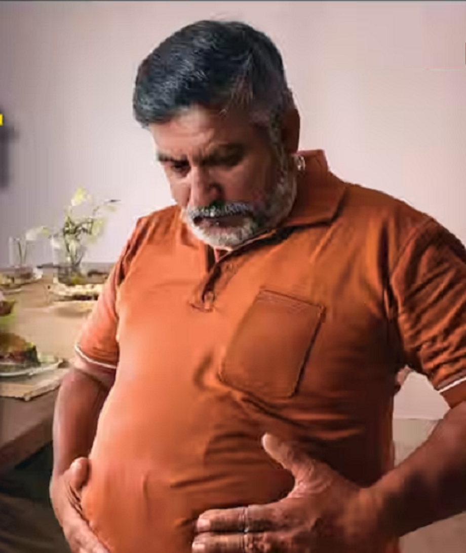 Most fat gets accumulated in this part of the body, this is the way to ...