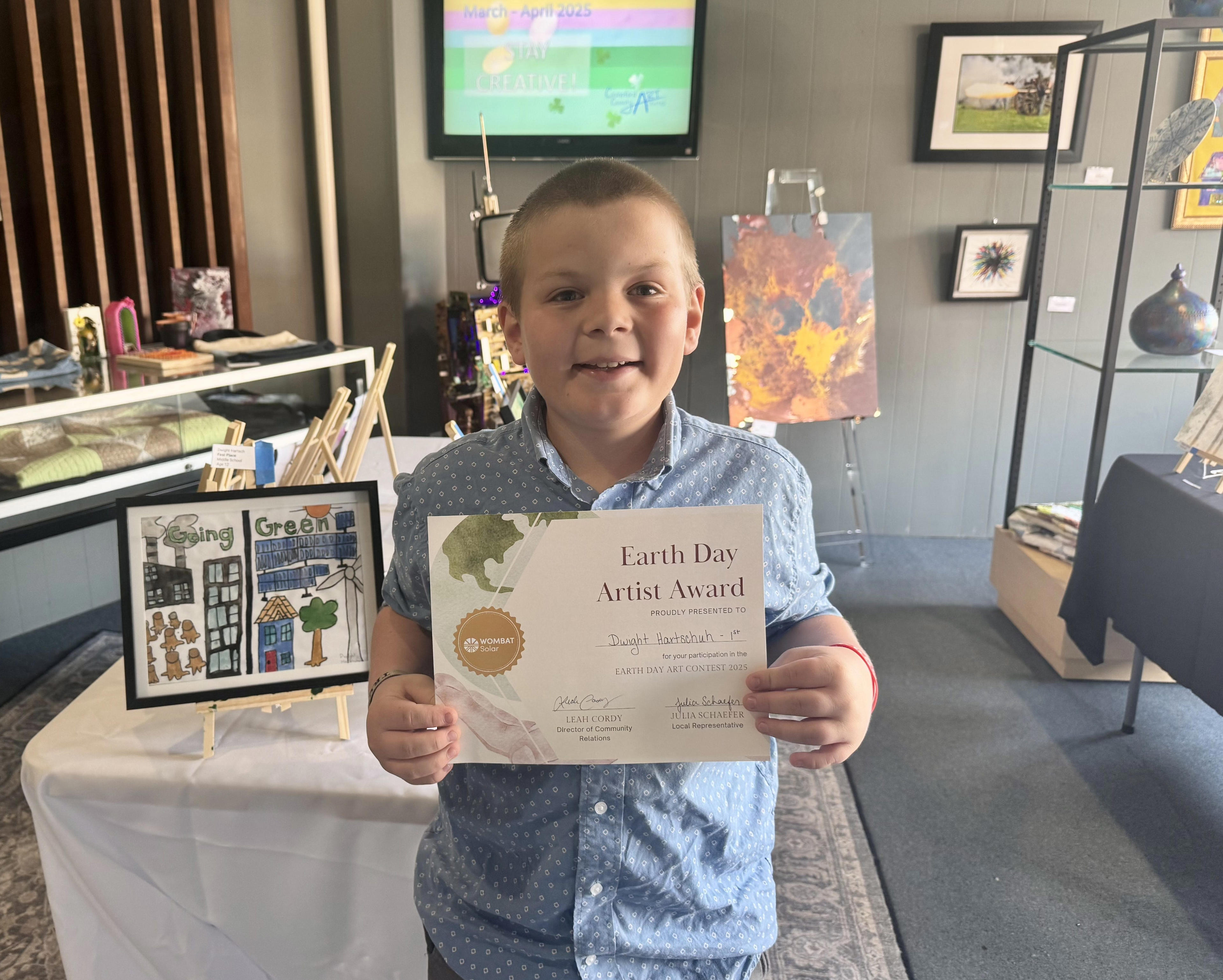 Crawford County kids shine in Earth Day art contest