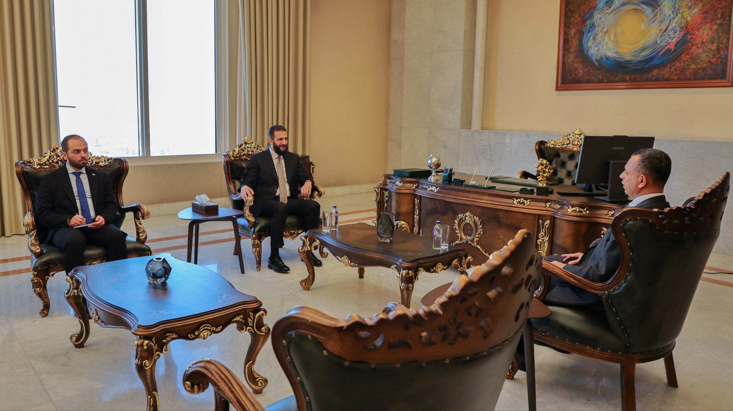 Syria’s Al Shara meets Iraqi delegation in Damascus after controversy ...