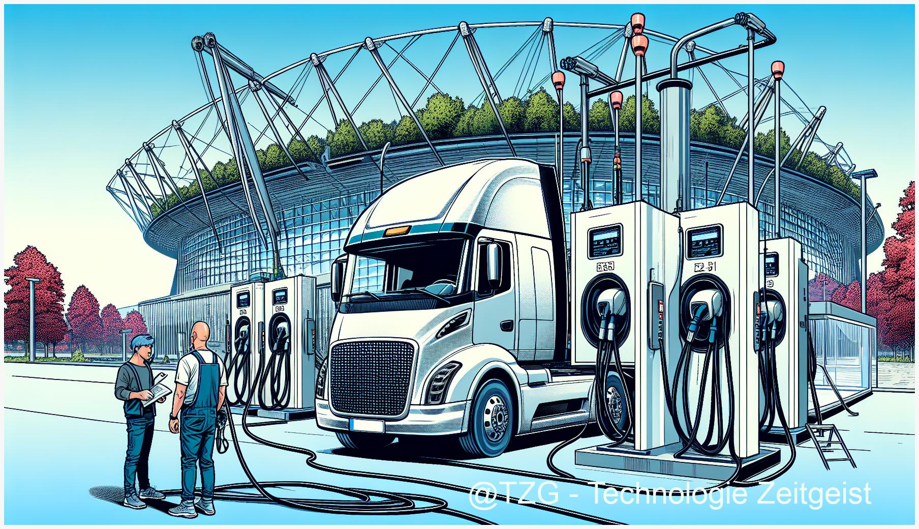 Warum die neue Megawatt-Ladetechnologie für E-Lkw jeden Entscheider alarmieren muss