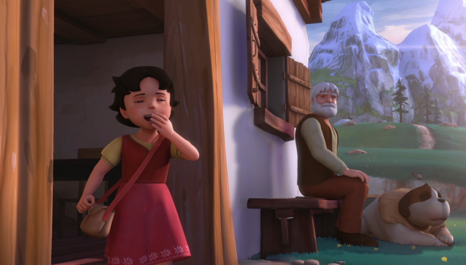 Heidi (versión 3D). Capítulo 13 – El fin de la primavera (completo)