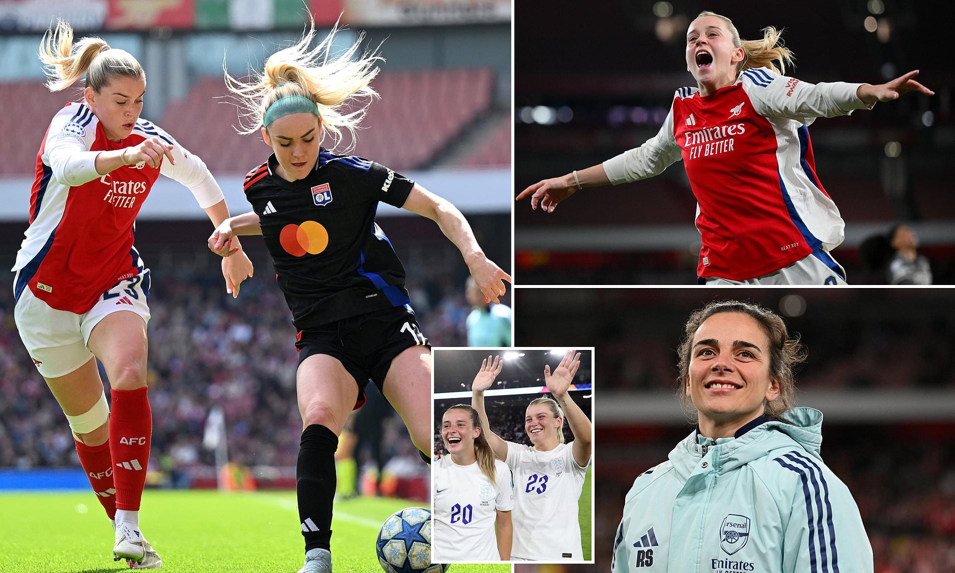 How Alessia Russo has turned Arsenal's fortunes around and can lead them past Lyon and on to ...