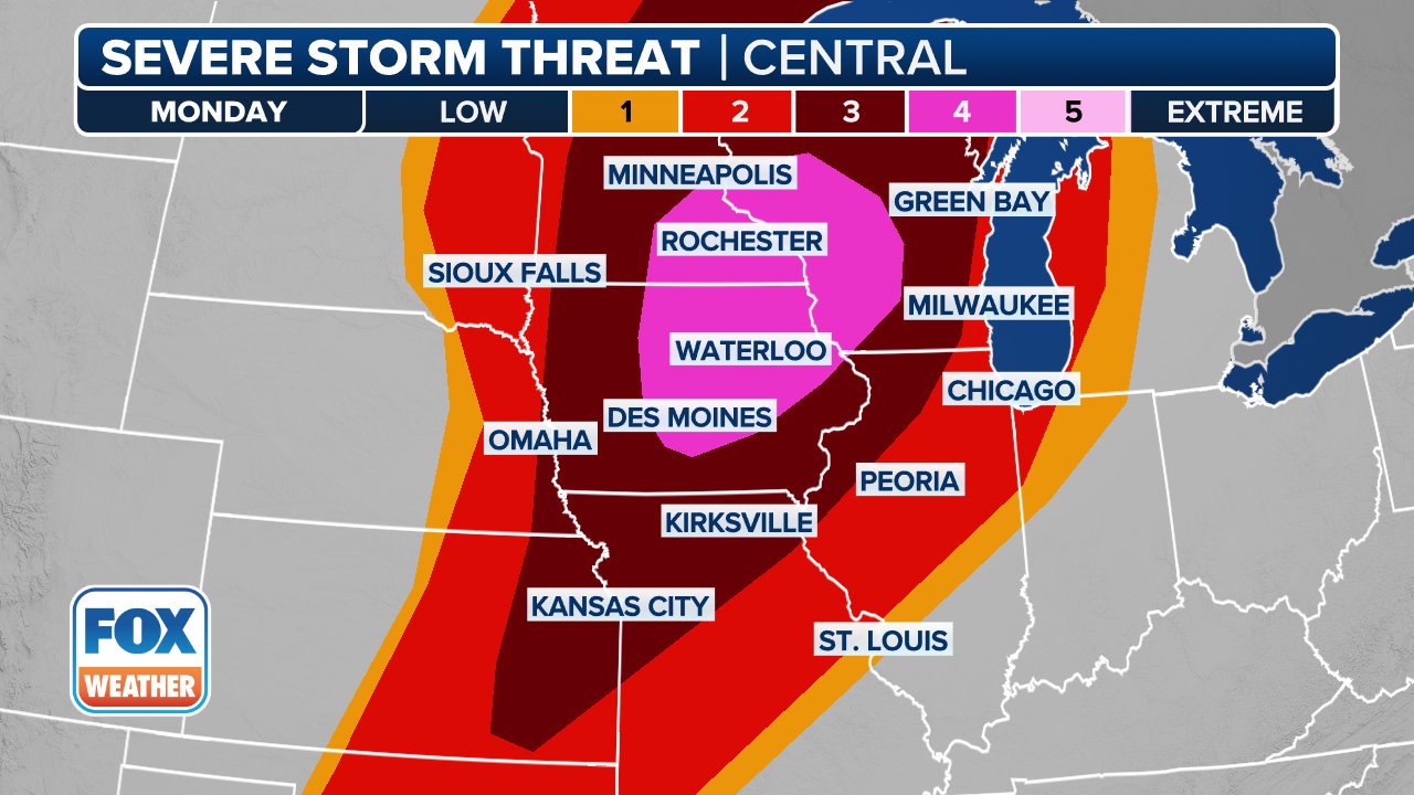 Weekend Weather Update from FOX Weather: Potential tornado outbreak ...