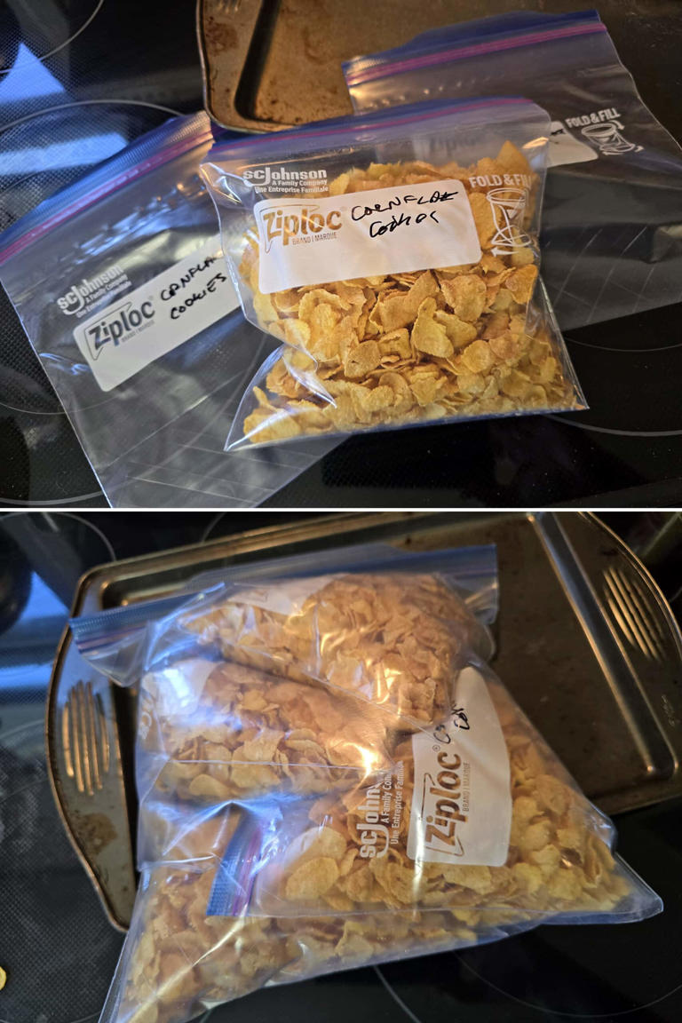 No Bake Cornflake Cookies