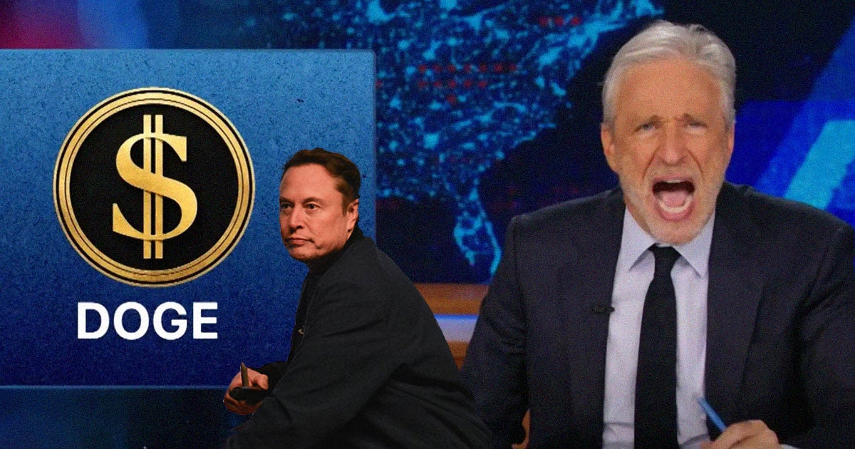 Realizing He Was About to Be Humiliated by Jon Stewart, Elon Musk Slunk ...