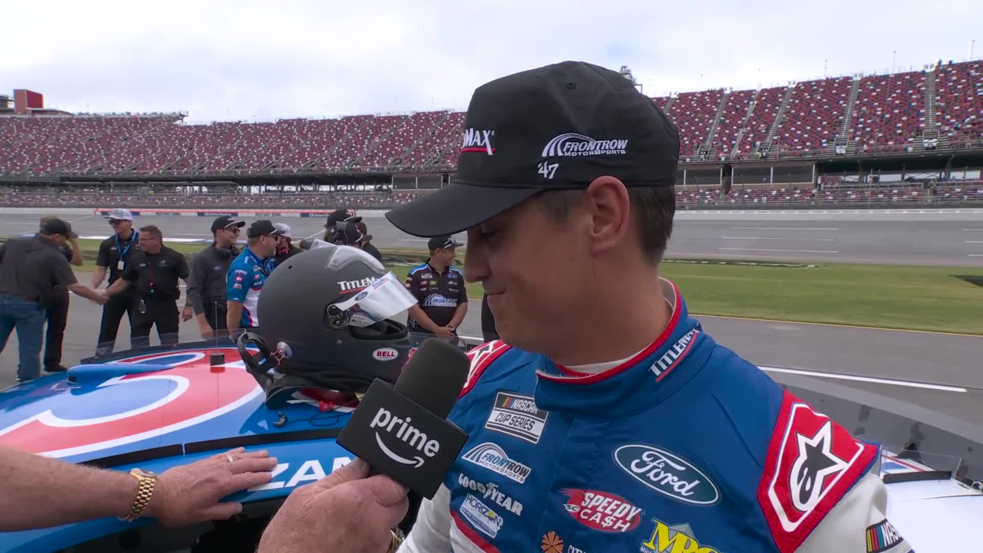 Zane Smith earns first Cup Series pole at Talladega