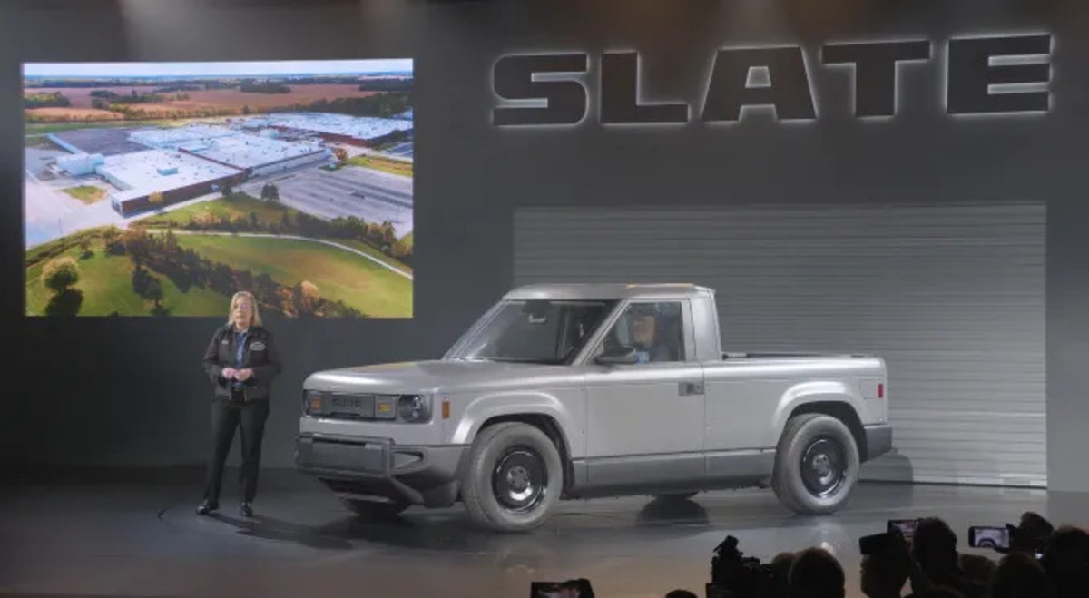 Slate Auto’s $25K EV truck moves forward with Amazon veteran as CEO