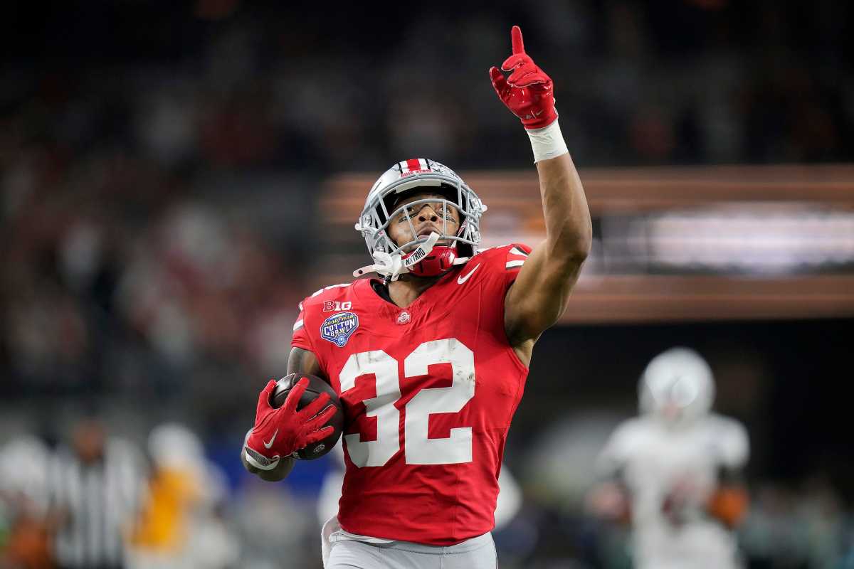 Ohio State Reacts to TreVeyon Henderson's NFL Preseason Touchdown
