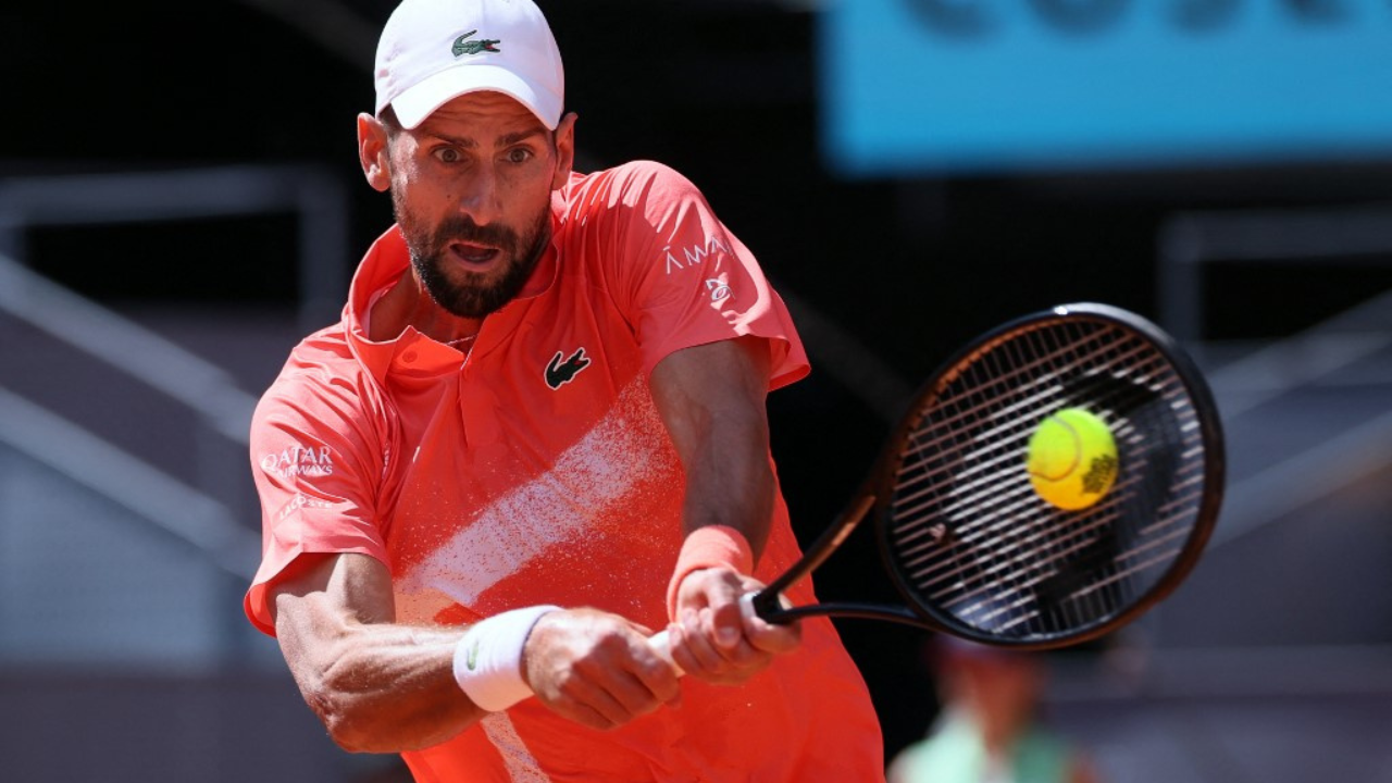 Madrid Open: Novak Djokovic crashes out in straight sets against Matteo ...