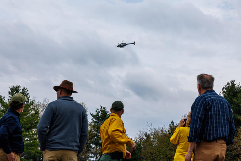 Michaux State Forest wildfires now encompass over 2,700 acres ...